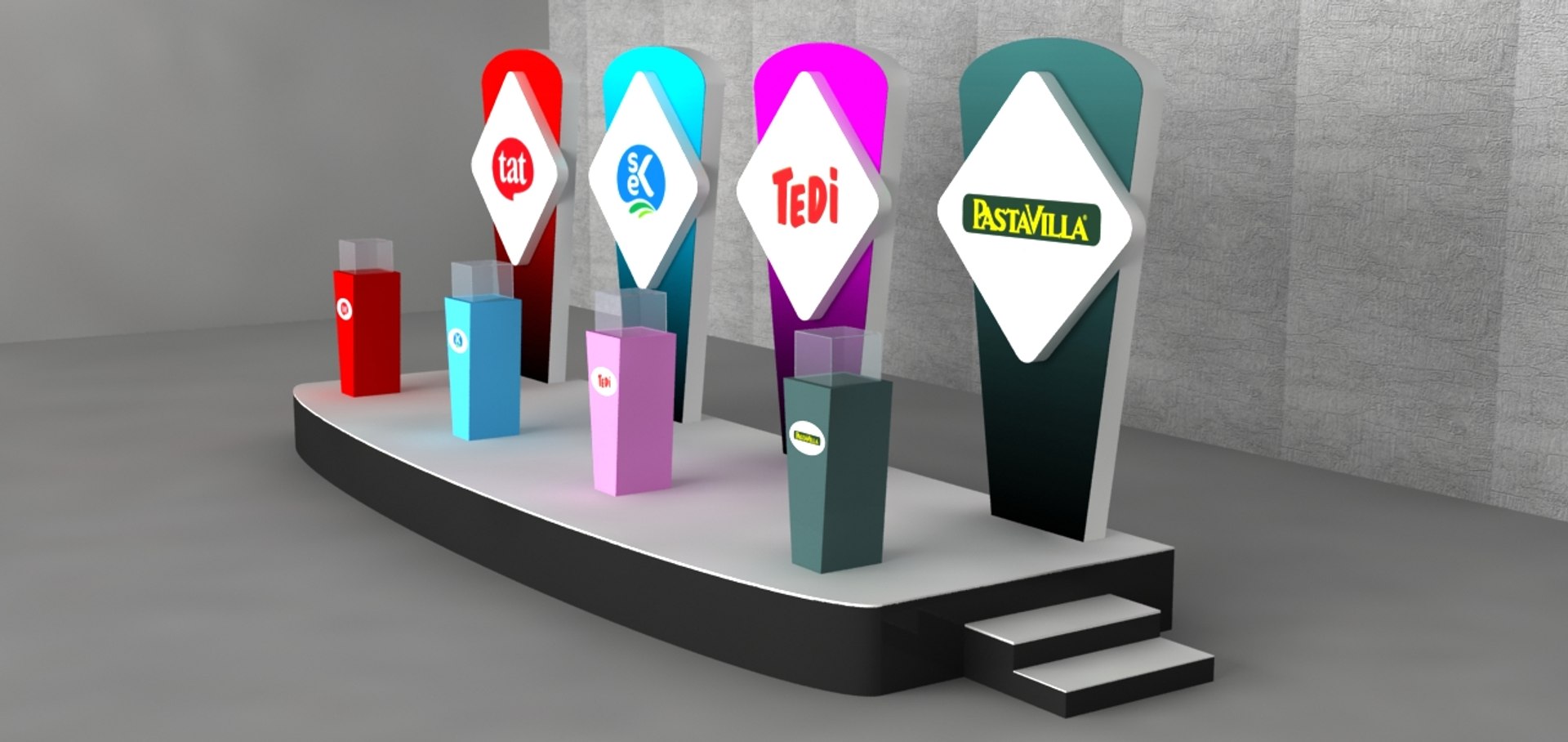 3D Promotion Decoration - TurboSquid 1551736