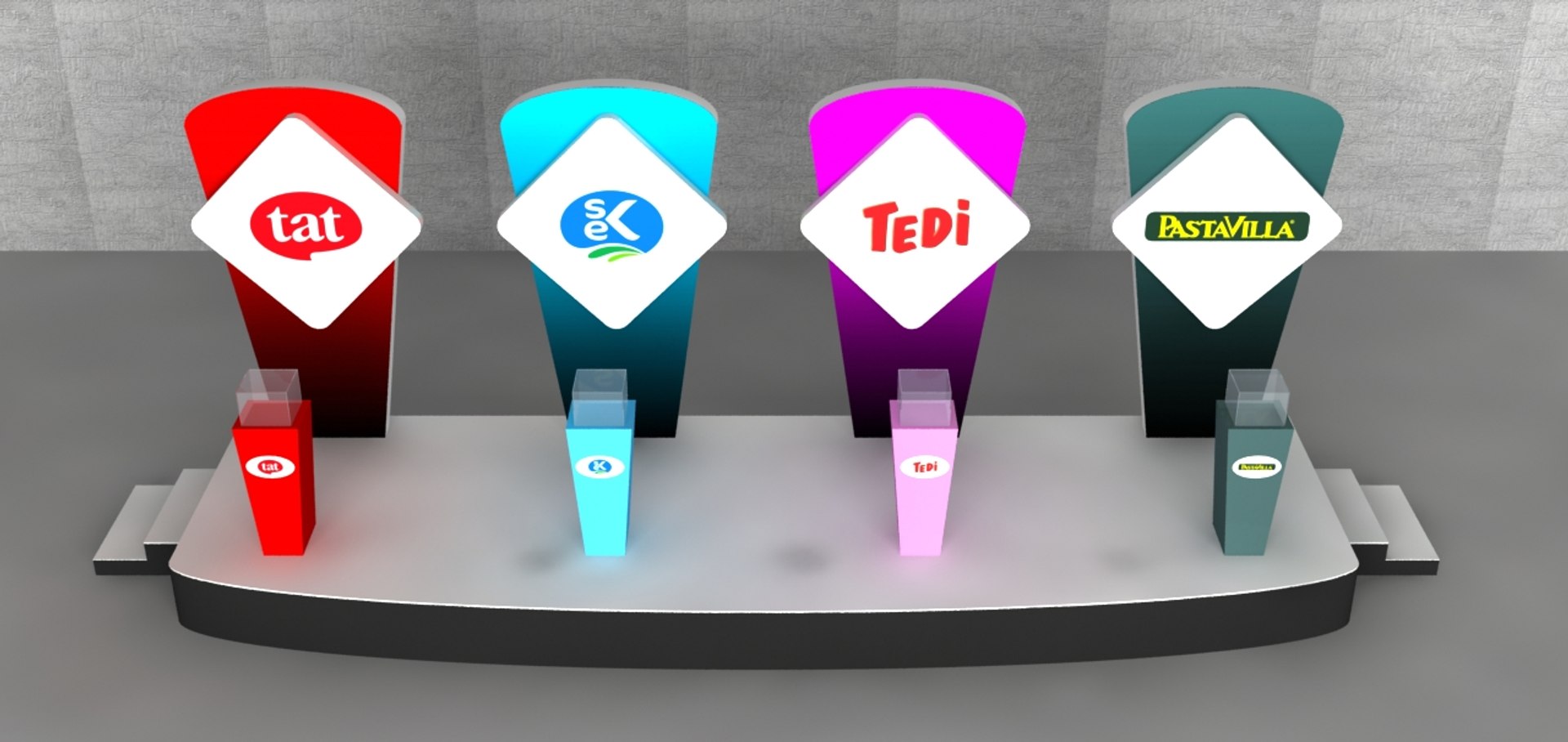 3D Promotion Decoration - TurboSquid 1551736
