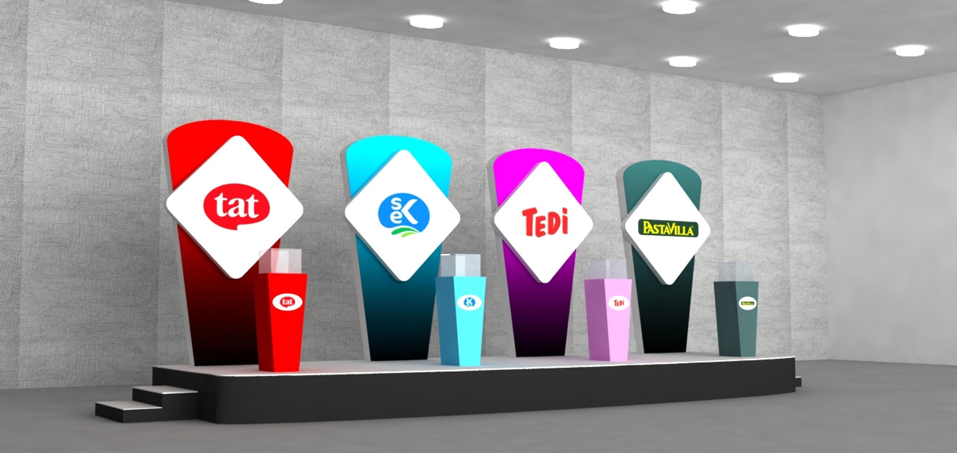 3D Promotion Decoration - TurboSquid 1551736