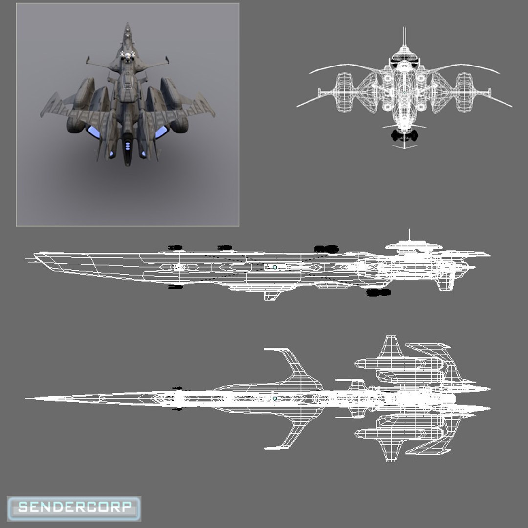 Battleship 3d Model