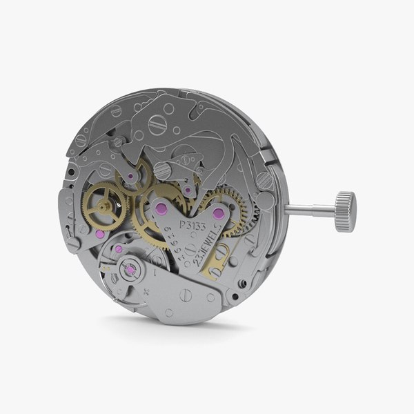 Watch Movement 3D Models for Download | TurboSquid