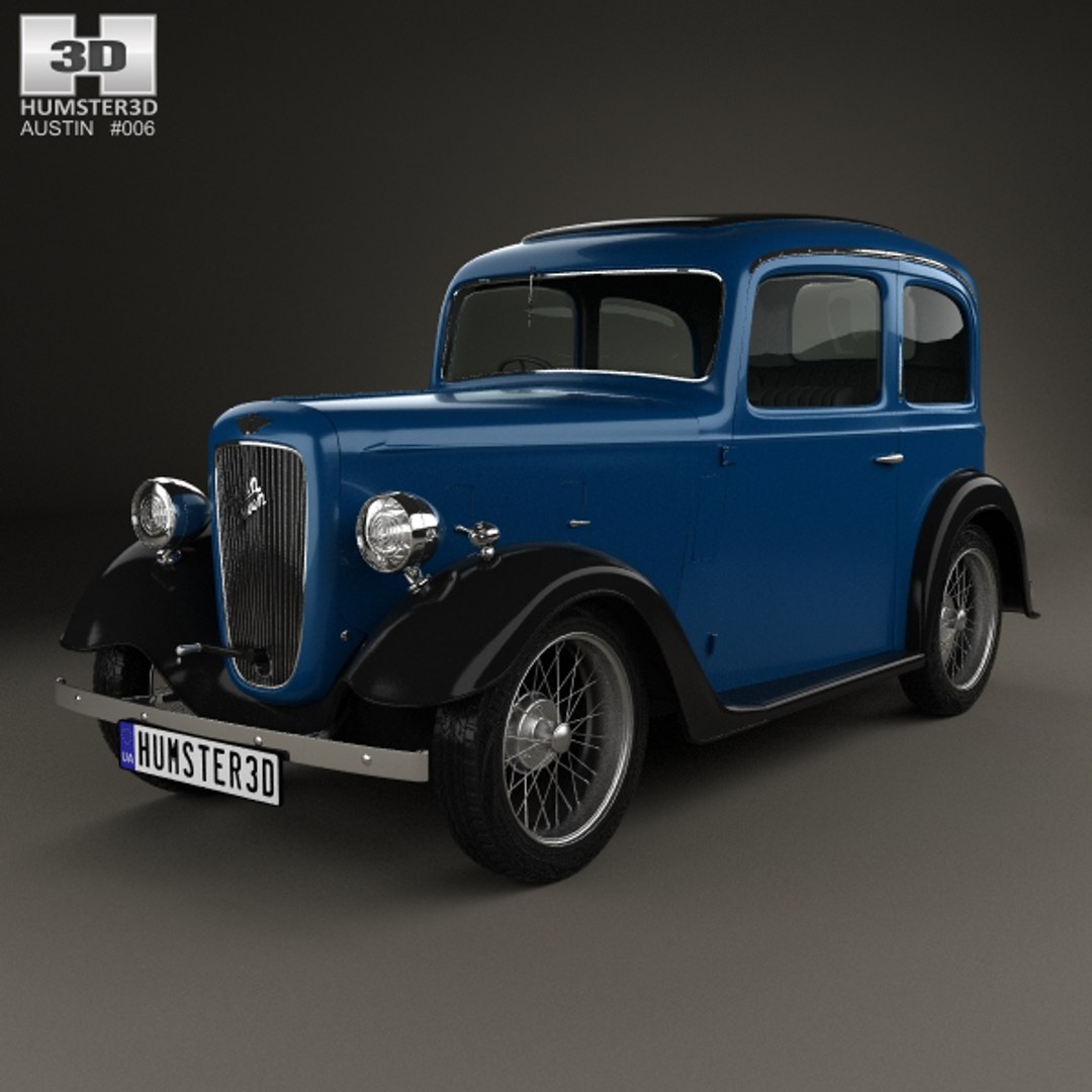 modelo 3d Austin 7 Ruby 1934 - TurboSquid 1189050