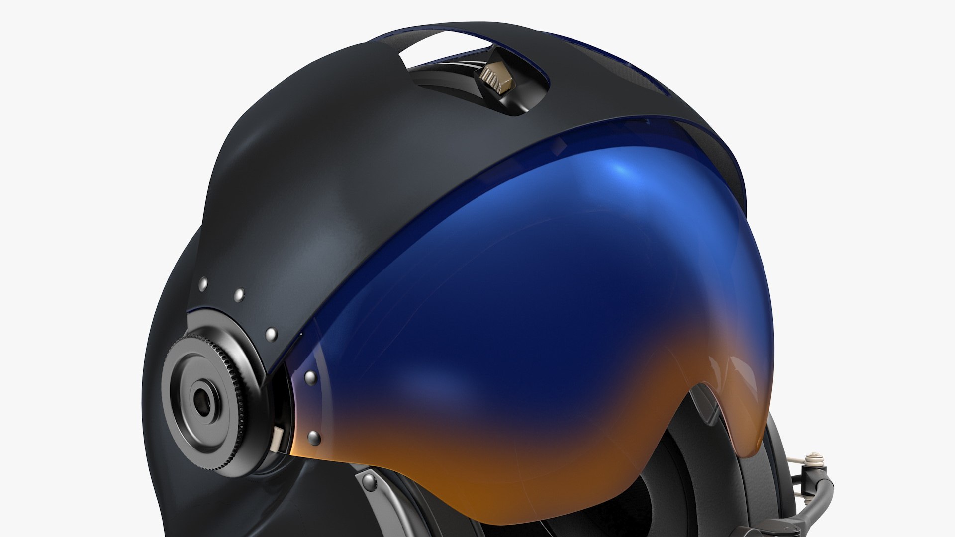 3D helicopter helmet generic copters - TurboSquid 1486886