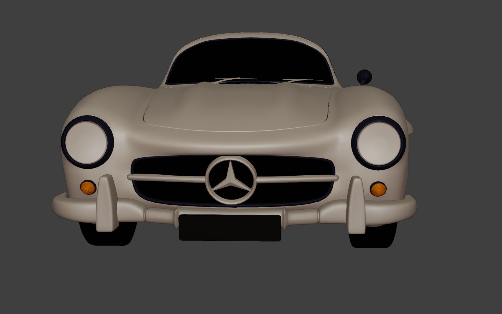 Mercedes Benz 300SL GULLWING 3D Model - TurboSquid 1978914