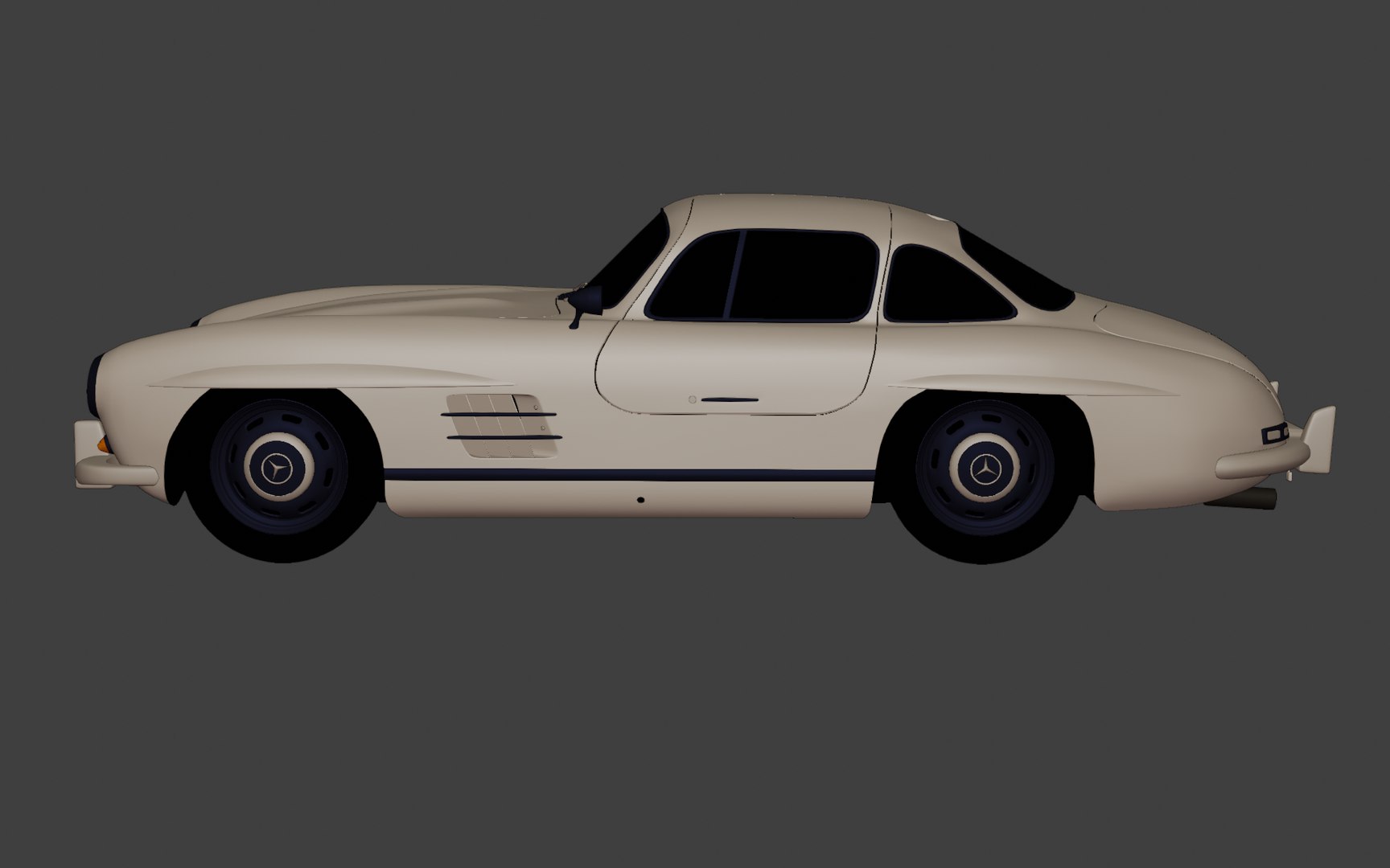 Mercedes Benz 300SL GULLWING 3D Model - TurboSquid 1978914
