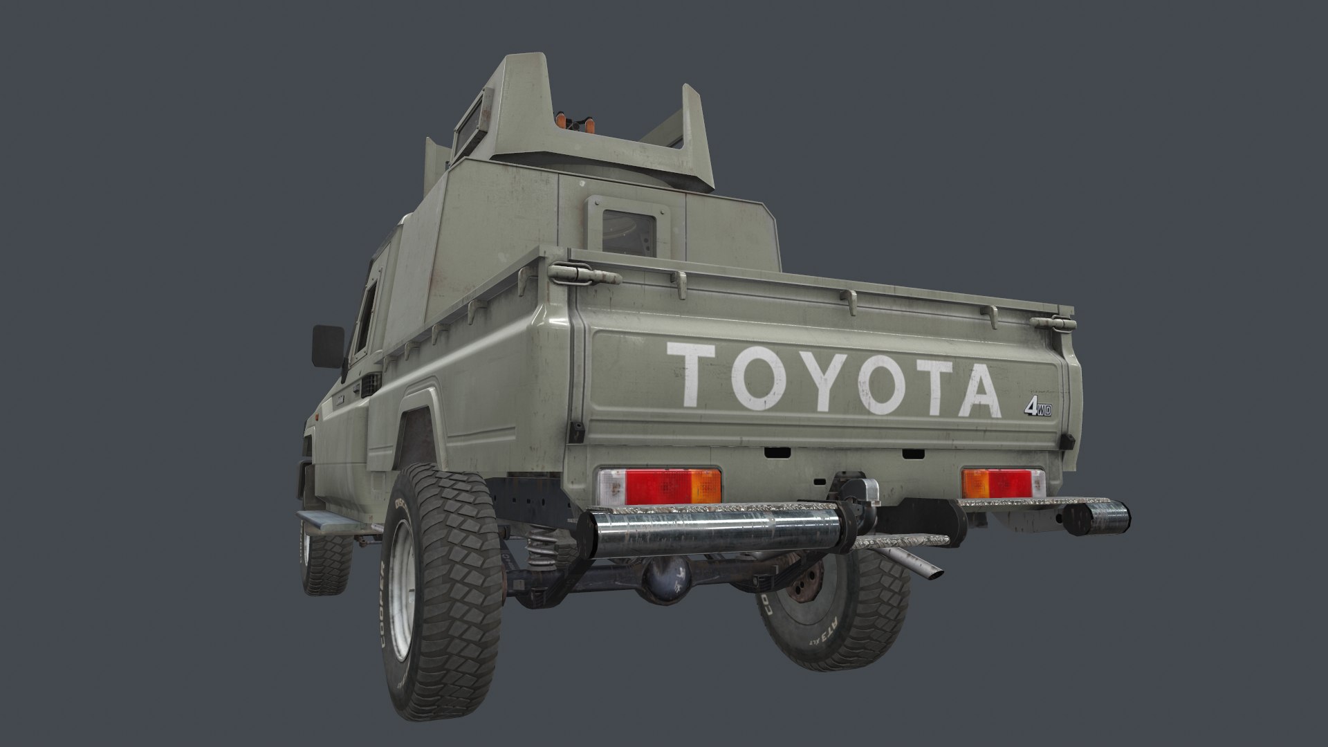 3D Military Land Cruiser 79 Model - TurboSquid 1917239