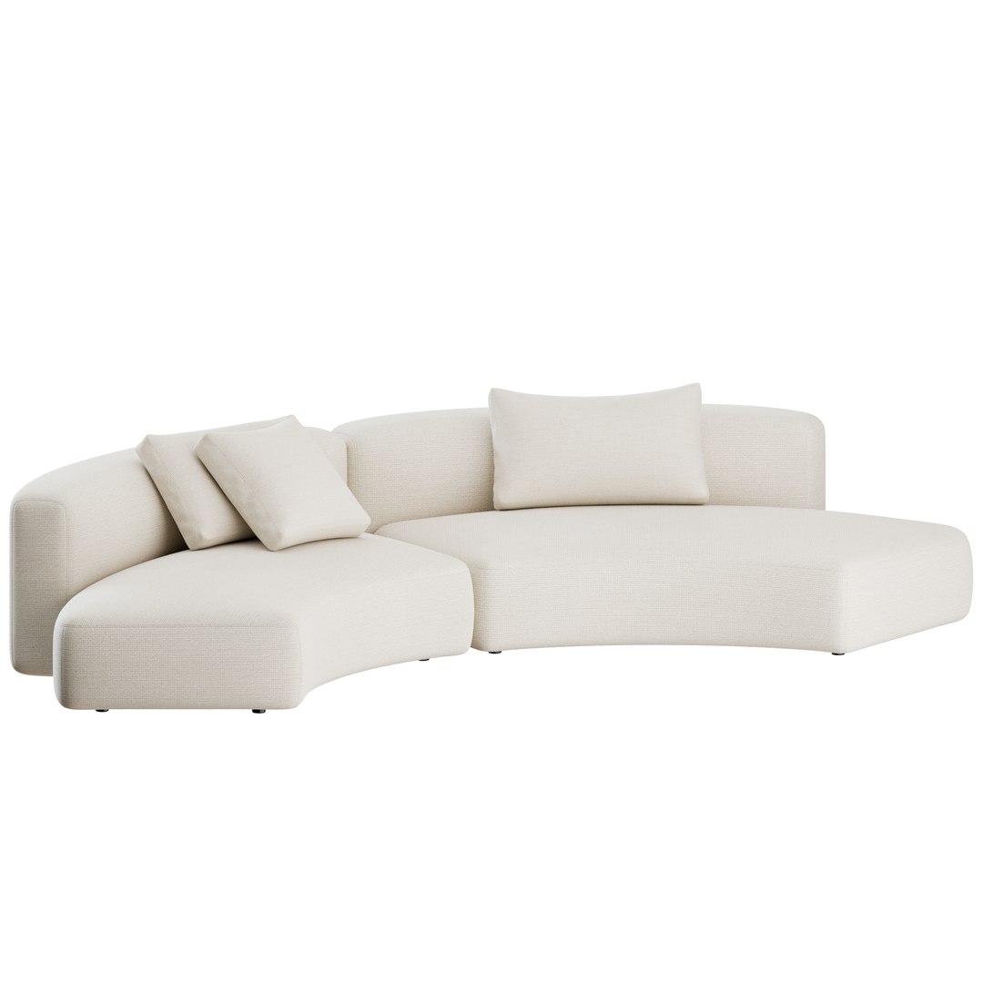 3D Cosy Curve By MDF Italia Model - TurboSquid 2195429