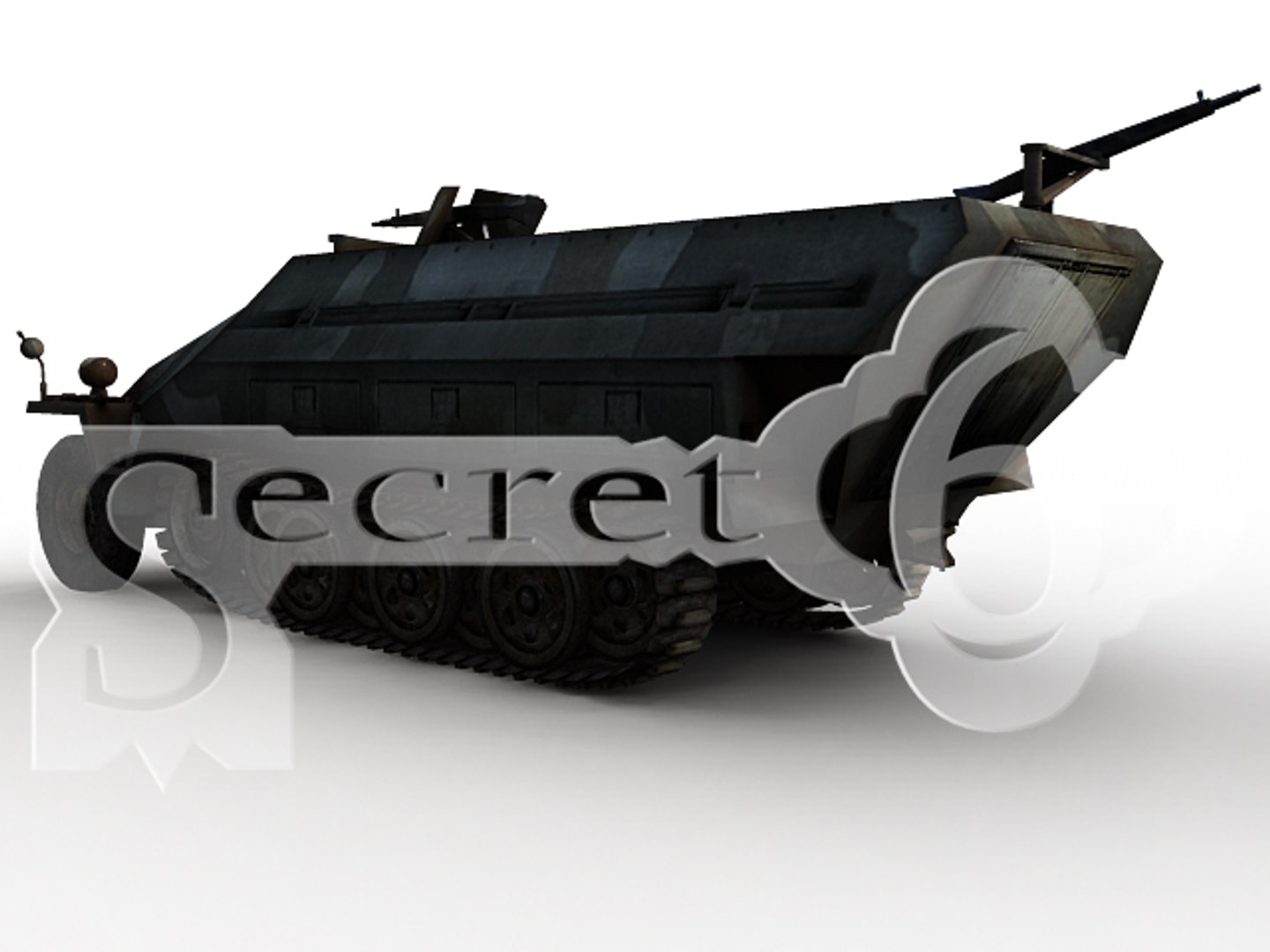 3d Model 251 World War