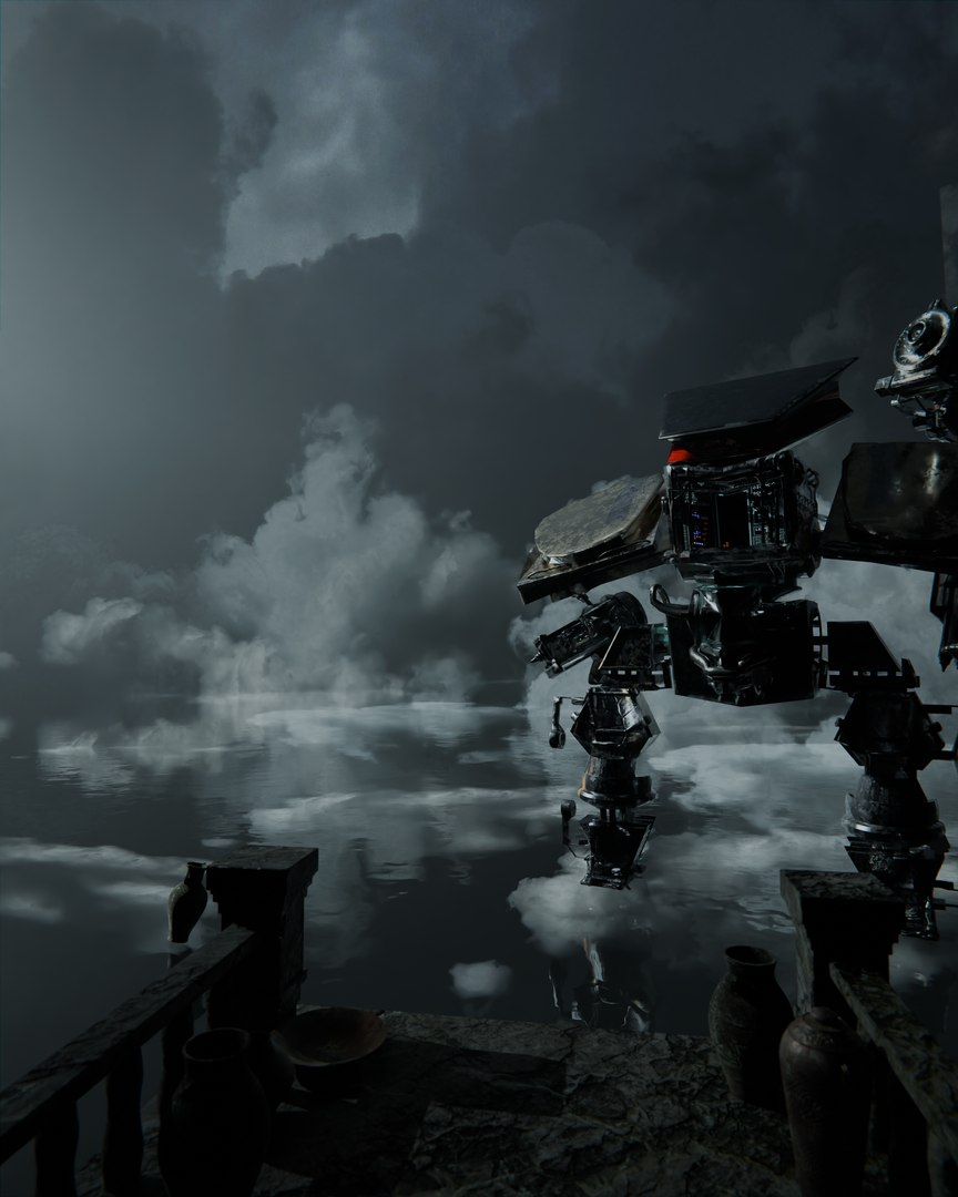 Big robot 3D model - TurboSquid 2147586