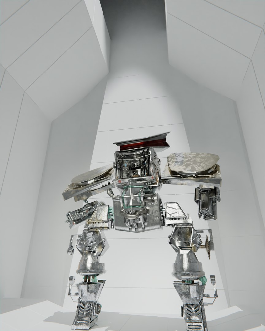 Big robot 3D model - TurboSquid 2147586