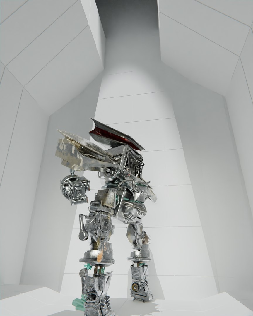 Big robot 3D model - TurboSquid 2147586