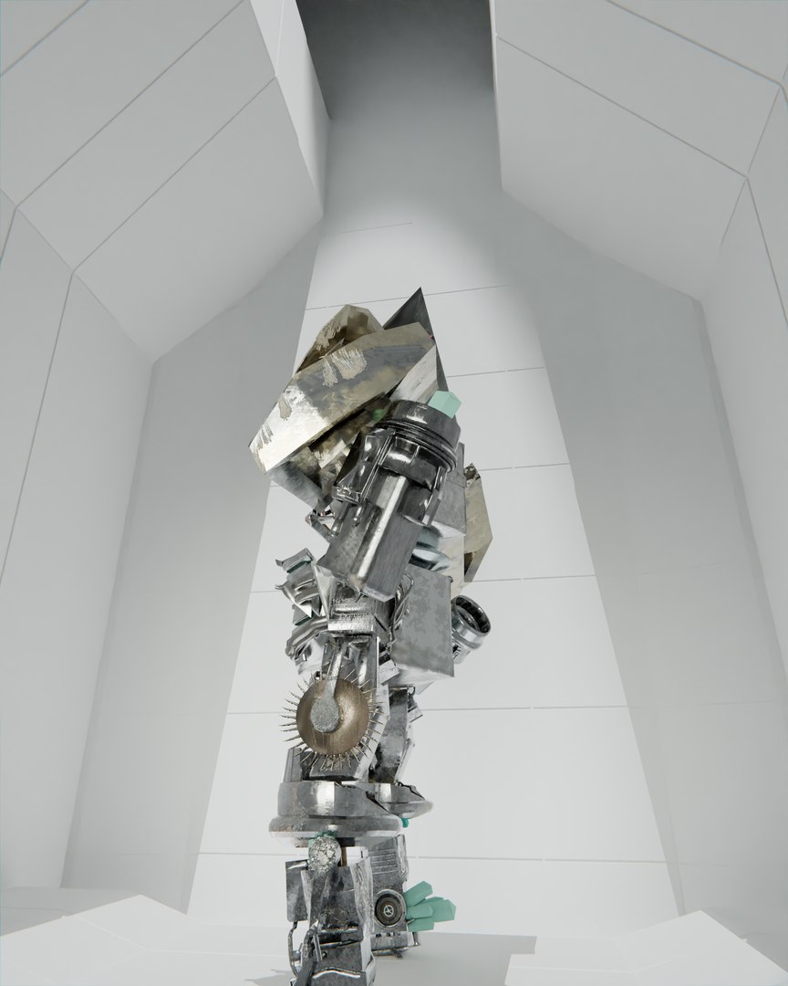 Big robot 3D model - TurboSquid 2147586