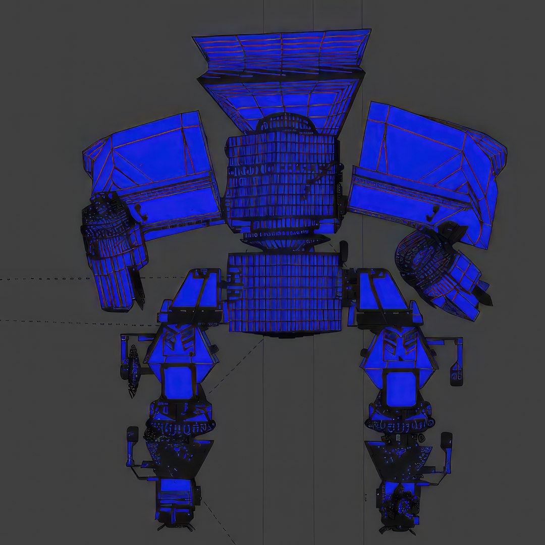 Big robot 3D model - TurboSquid 2147586