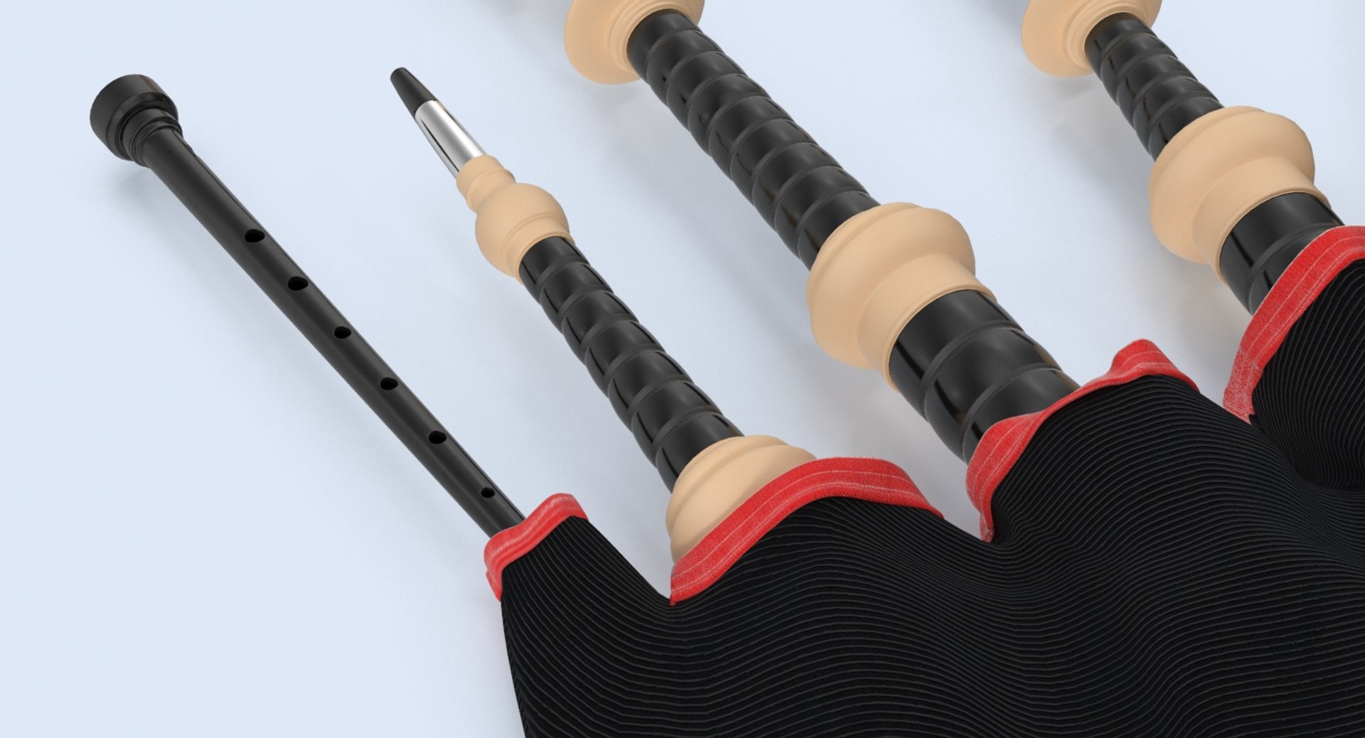 3d Model Bagpipes