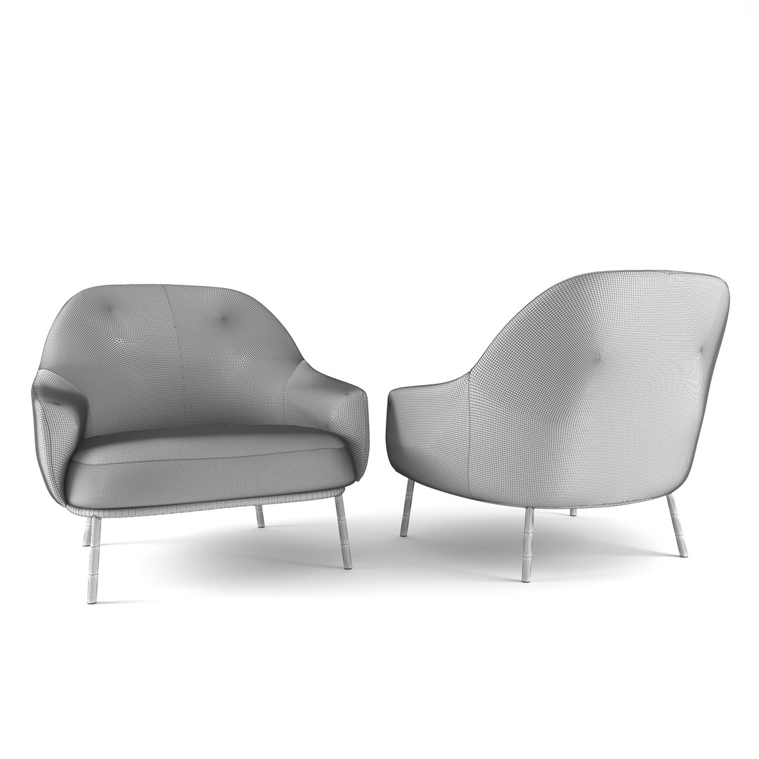 Offecct Shift Classic Chair Model - TurboSquid 1341211