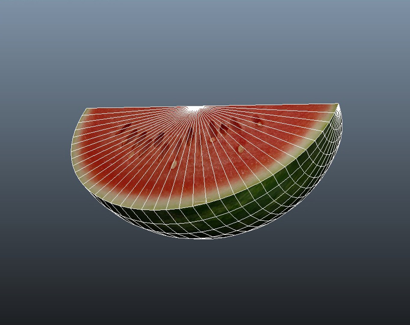 Watermelon Wedge Model - TurboSquid 1192236