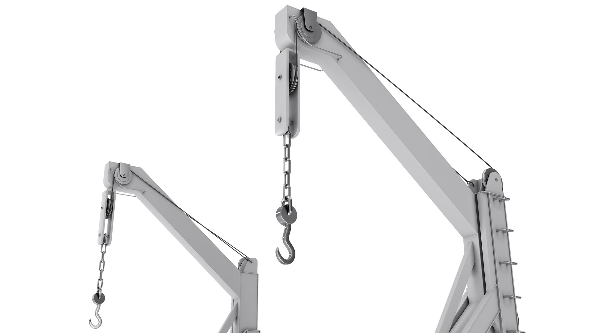 3D Boat Crane Model - TurboSquid 2235596