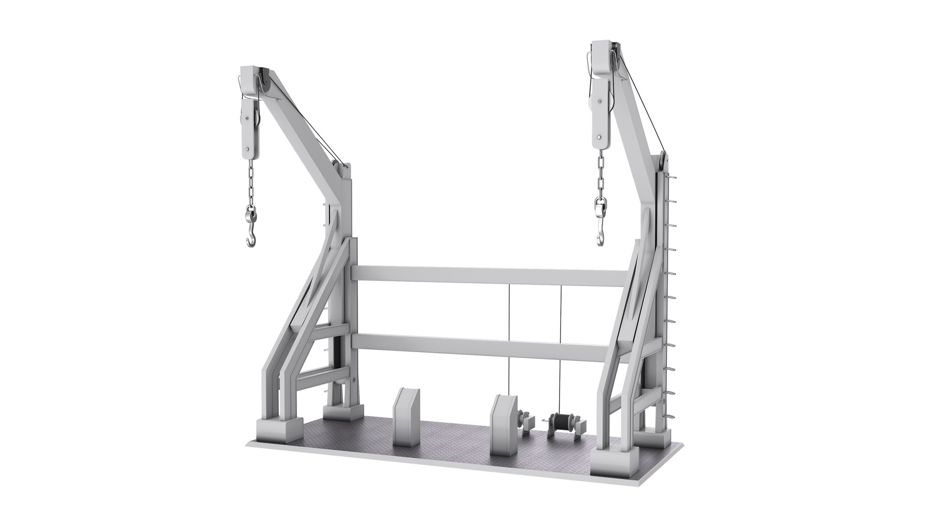 3D Boat Crane Model - TurboSquid 2235596