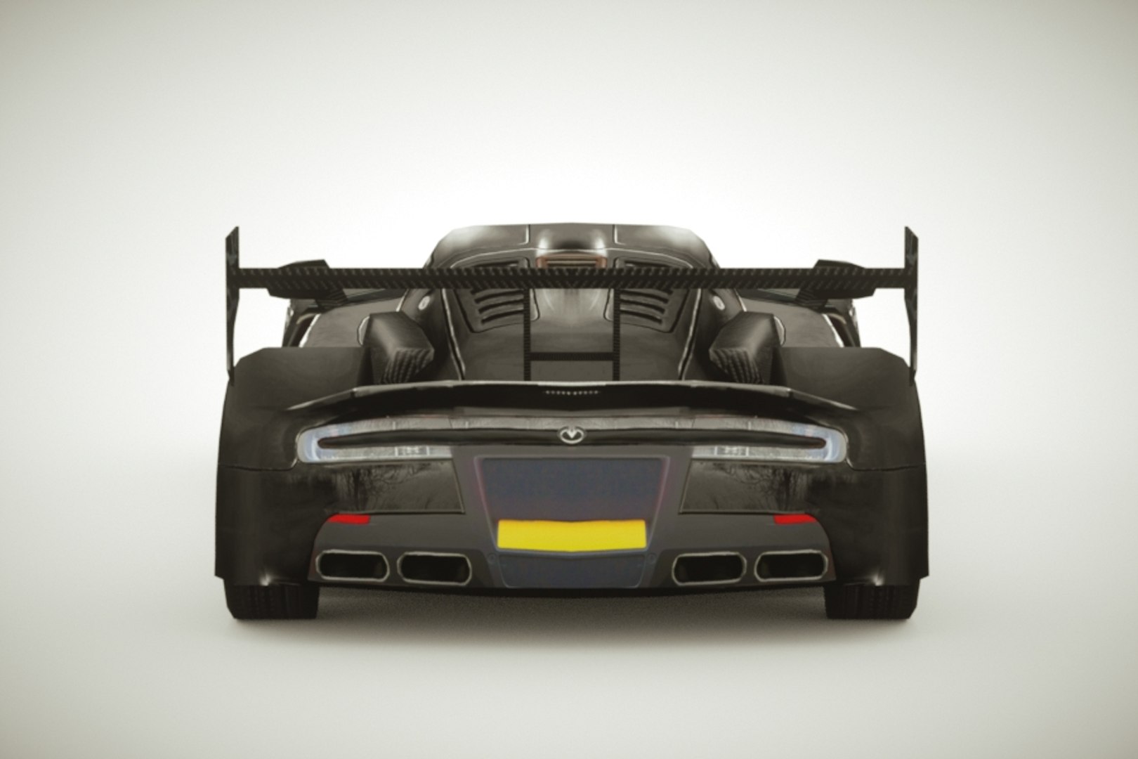 Generic Supercars Colors Car 3d Model