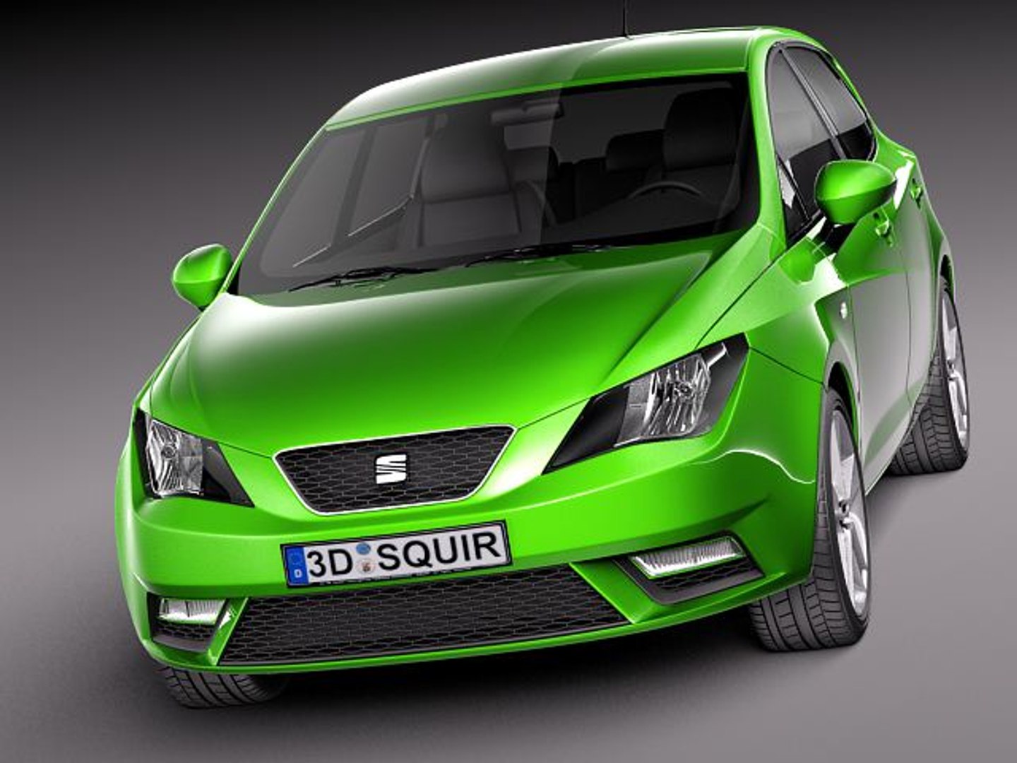 Seat Ibiza 5d 5door 3d Model