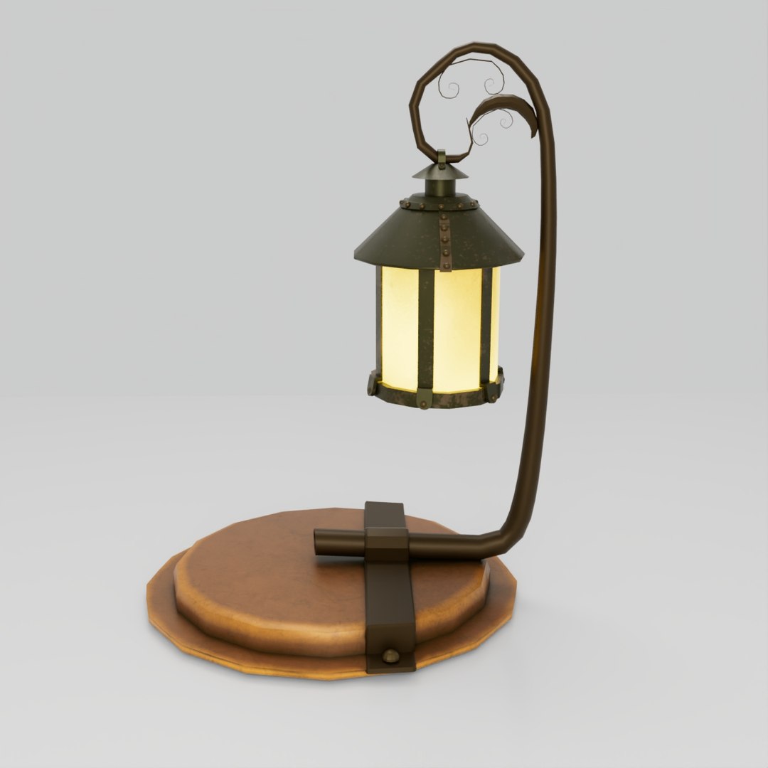Sambe Lantern Low-poly 3D Model Model - TurboSquid 2205237