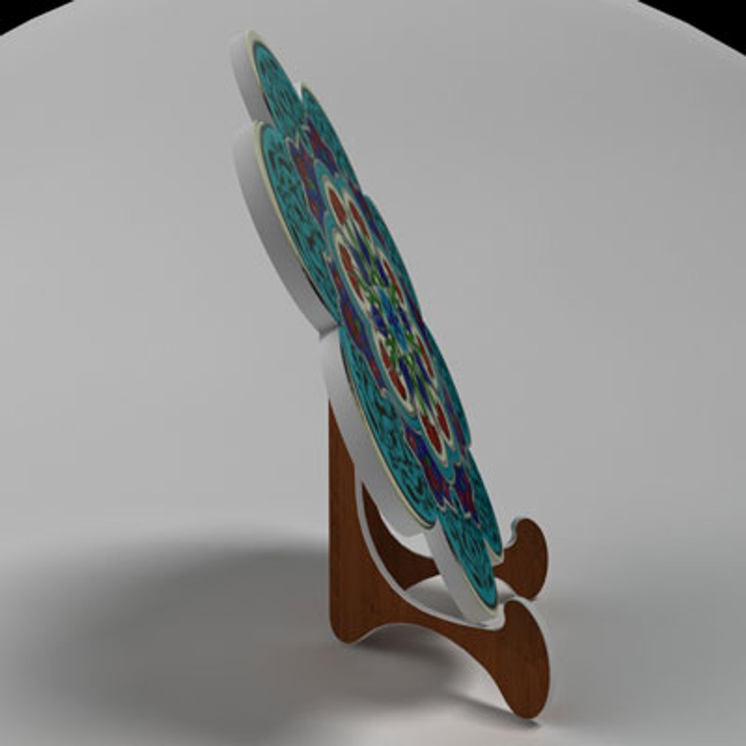 3d decorative ceramic model