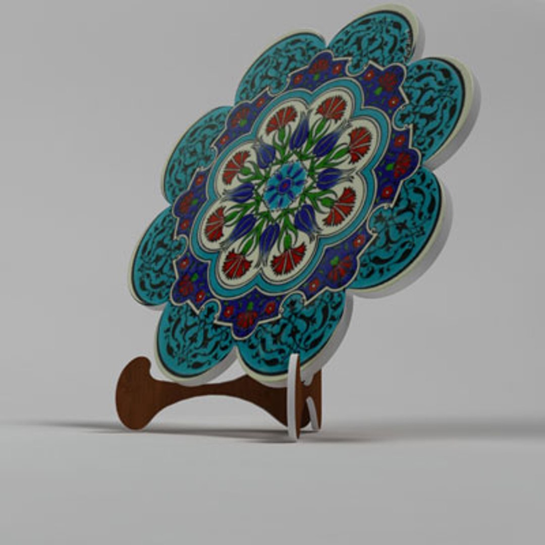 3d decorative ceramic model
