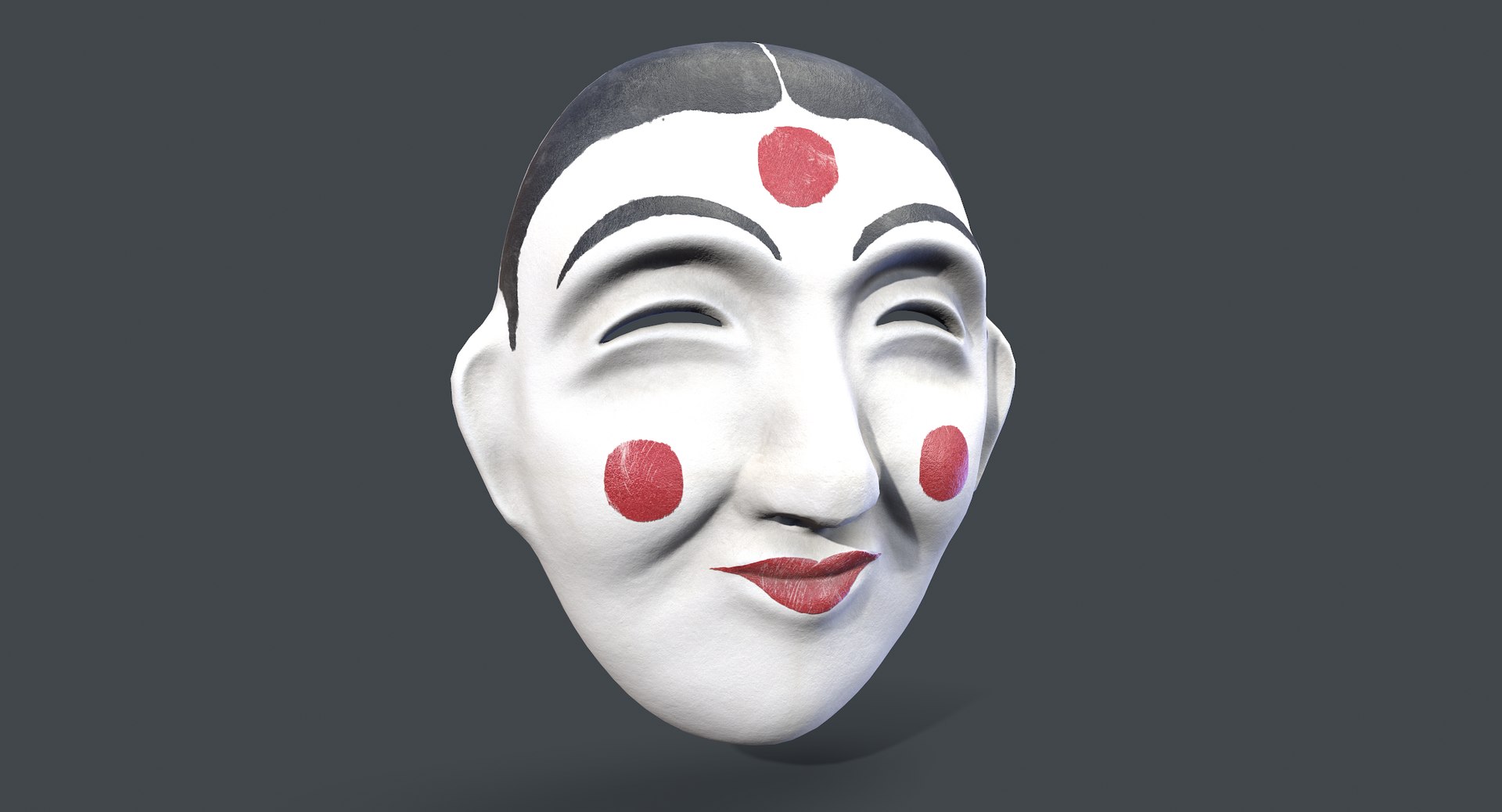 Ready Korean Traditional Mask Model - TurboSquid 1456485