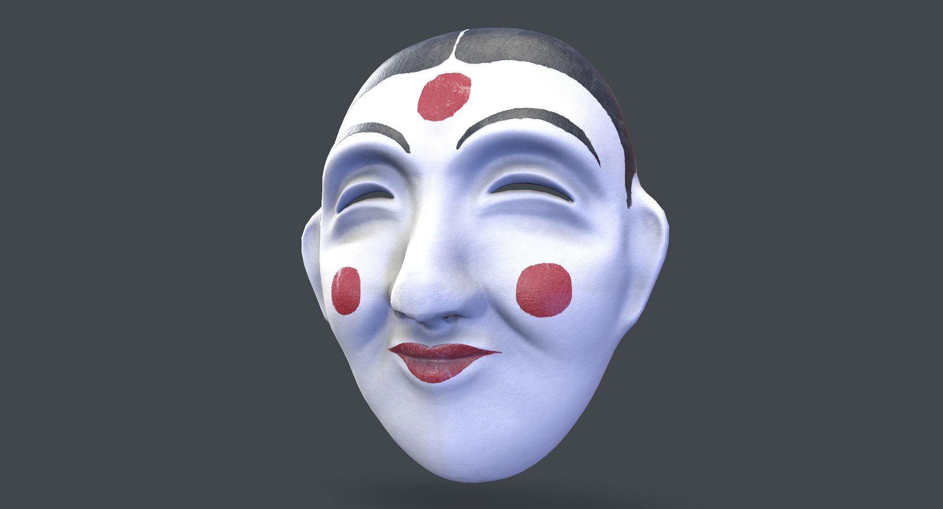 Ready Korean Traditional Mask Model - TurboSquid 1456485