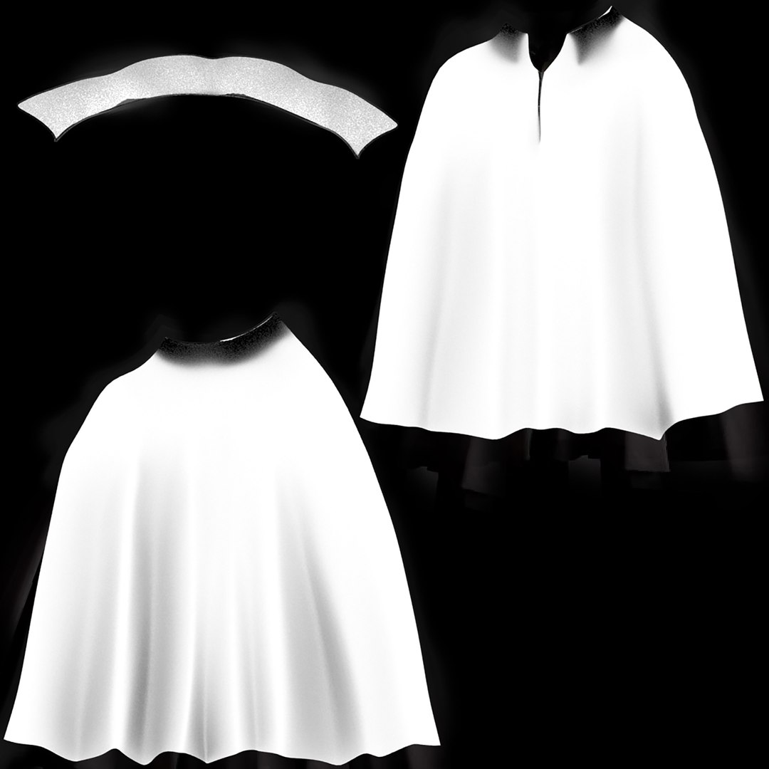 Mens Opera Cloak model - TurboSquid 1848809
