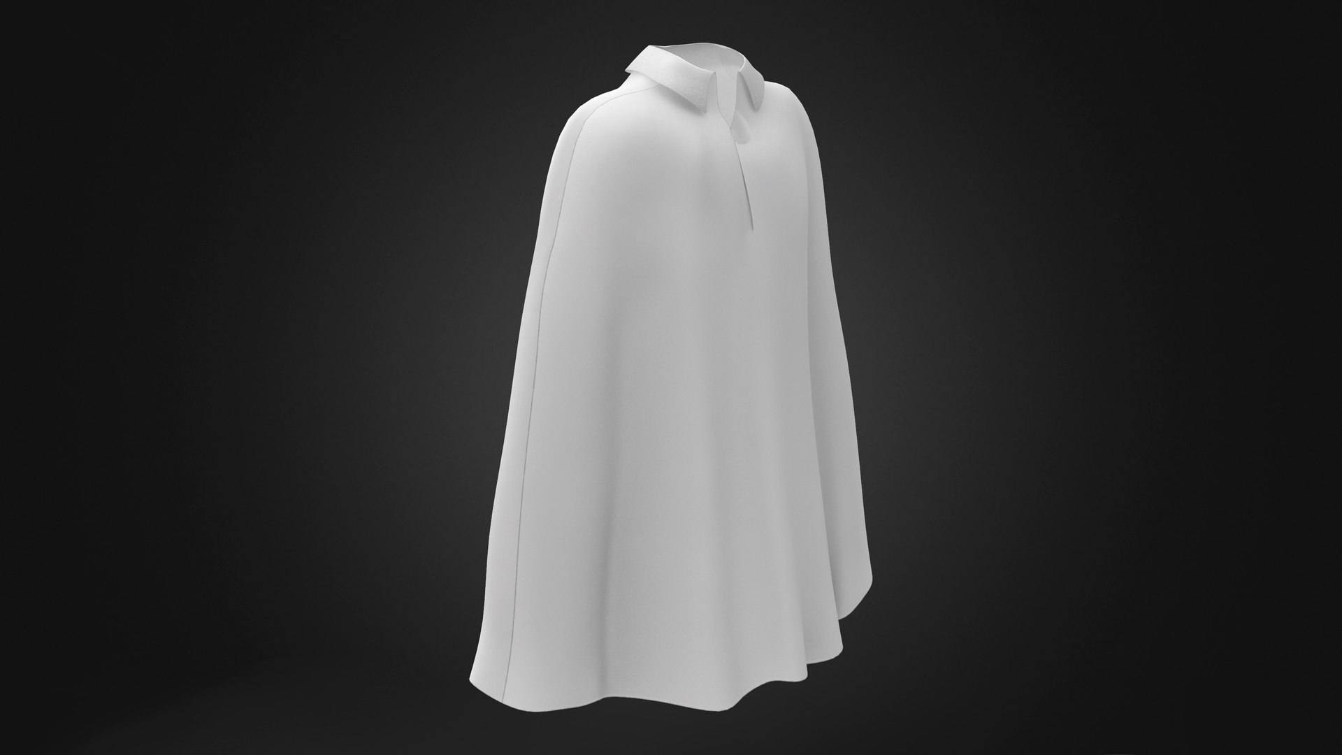 Mens Opera Cloak model - TurboSquid 1848809