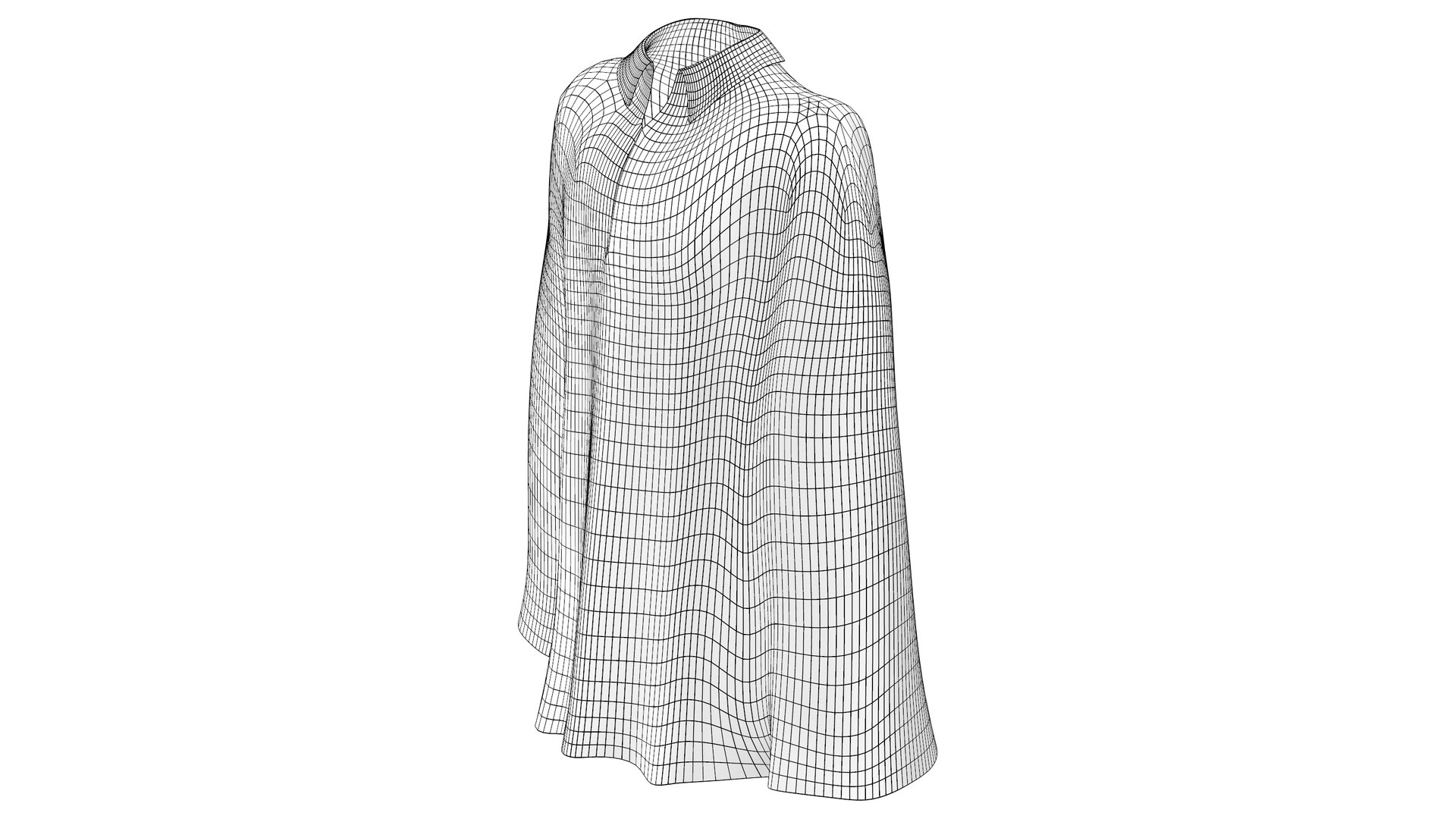 Mens Opera Cloak model - TurboSquid 1848809