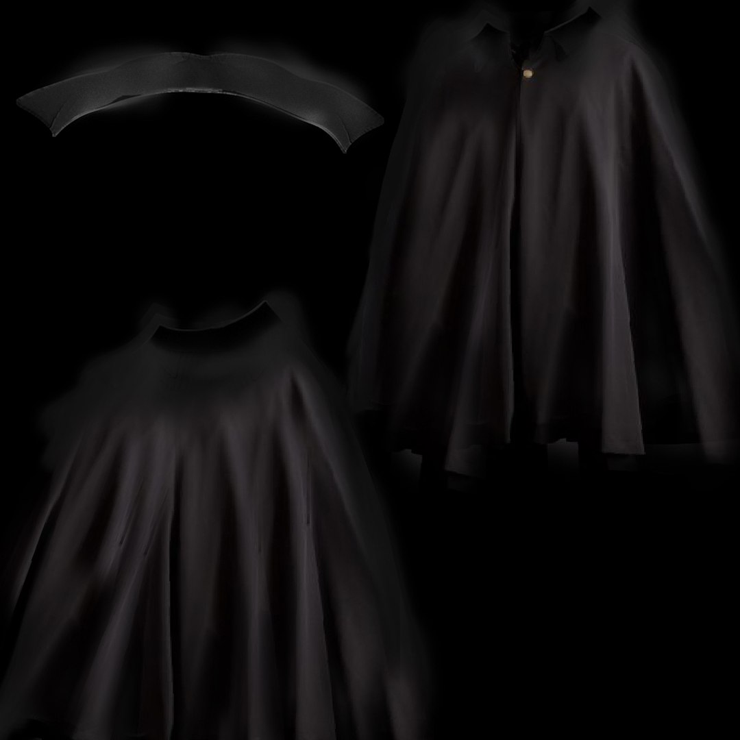 Mens Opera Cloak model - TurboSquid 1848809