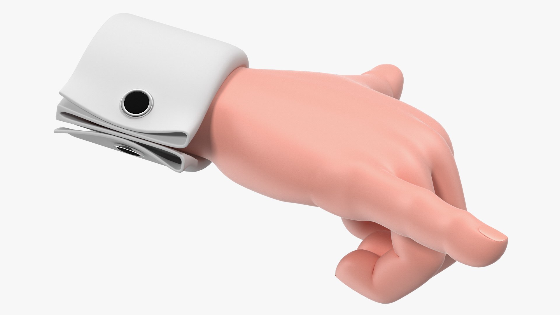 Cartoon man hands rigged 3D - TurboSquid 1518875