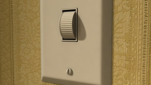 dimmer switch 3d model