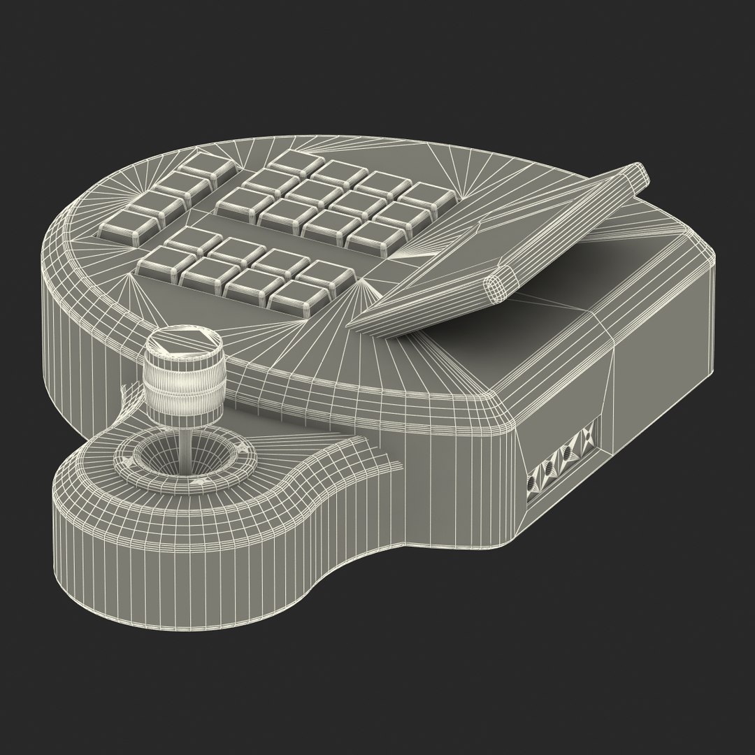 3d Model Keyboard Controller Cameras Gcs