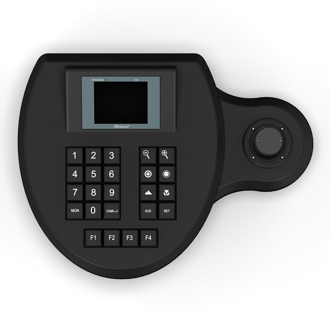 3d Model Keyboard Controller Cameras Gcs