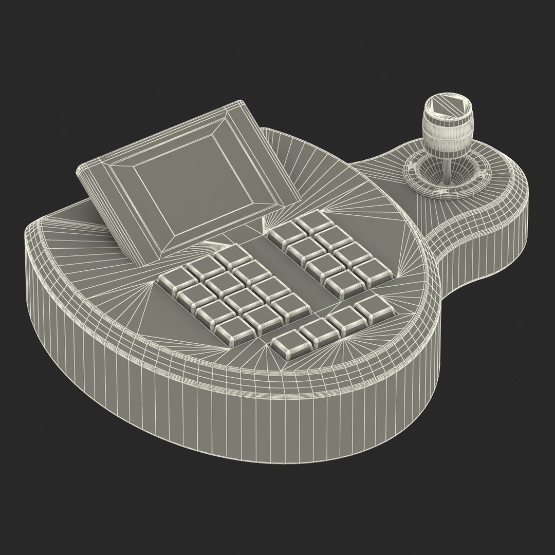 3d Model Keyboard Controller Cameras Gcs