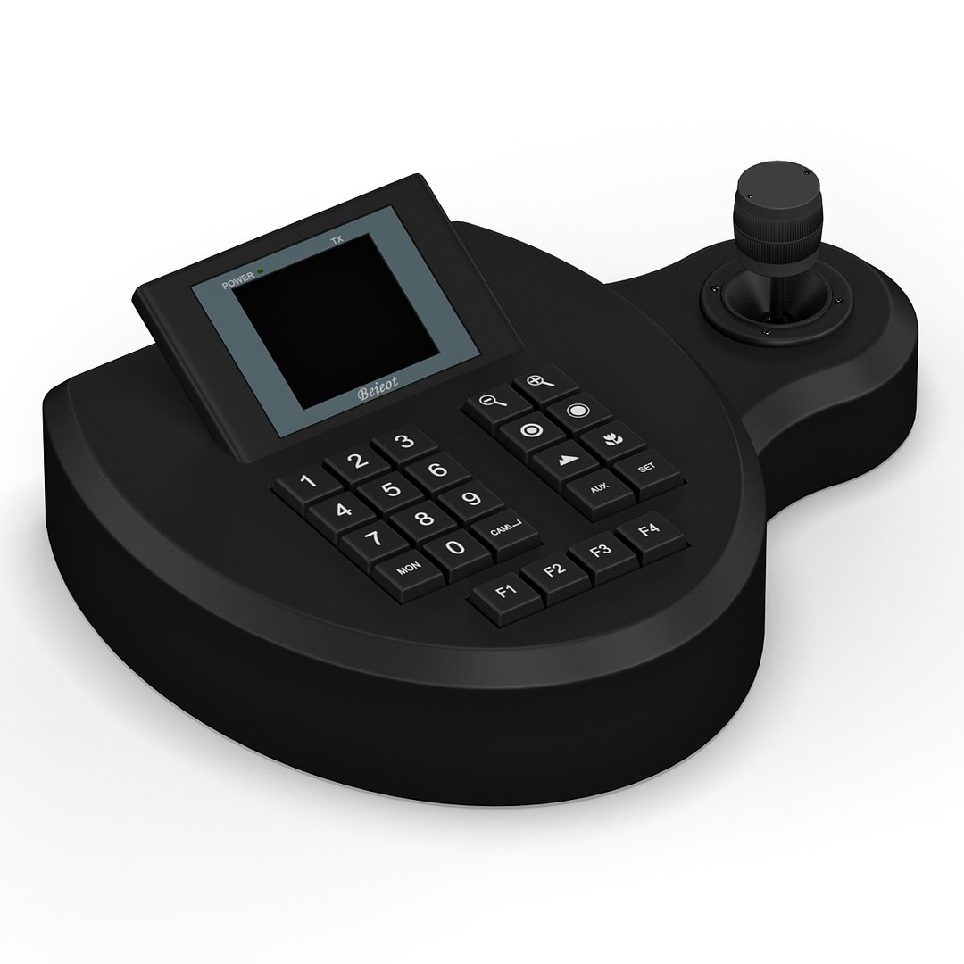 3d Model Keyboard Controller Cameras Gcs