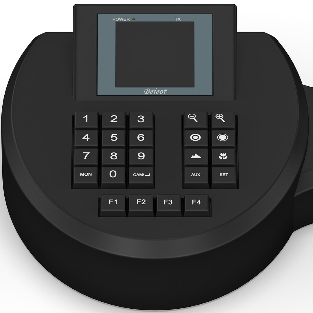 3d Model Keyboard Controller Cameras Gcs