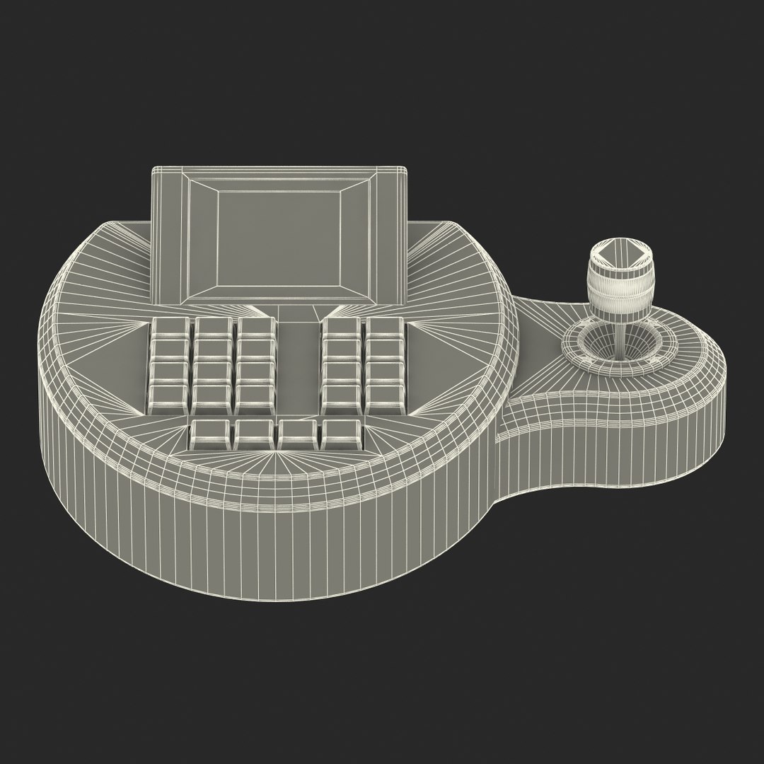 3d Model Keyboard Controller Cameras Gcs
