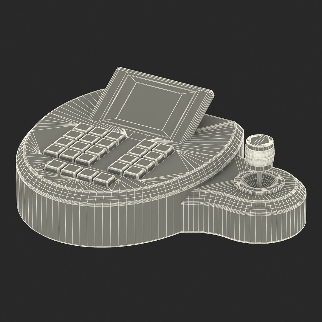 3d Model Keyboard Controller Cameras Gcs