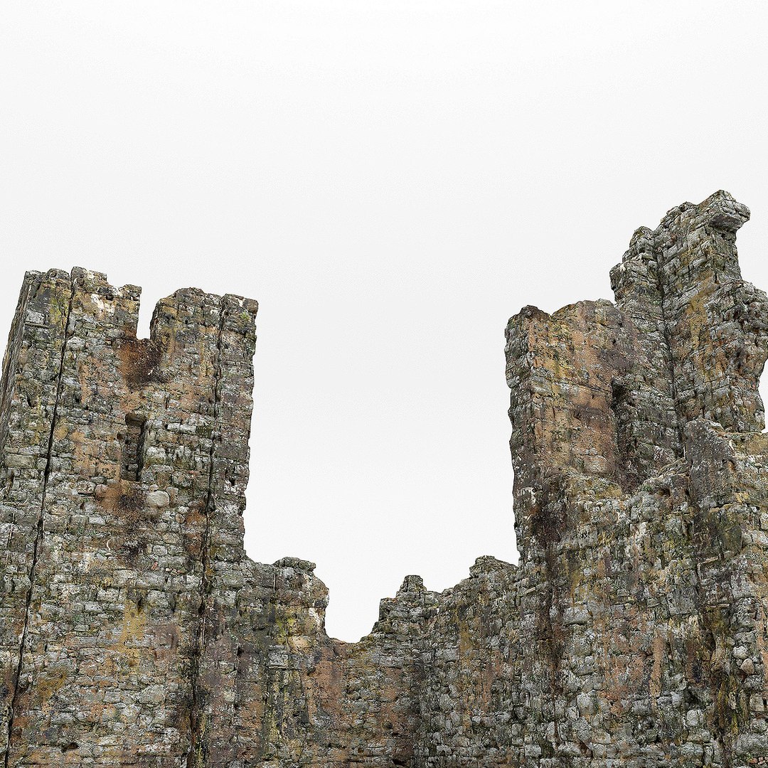 Castle Ruins 3d Model