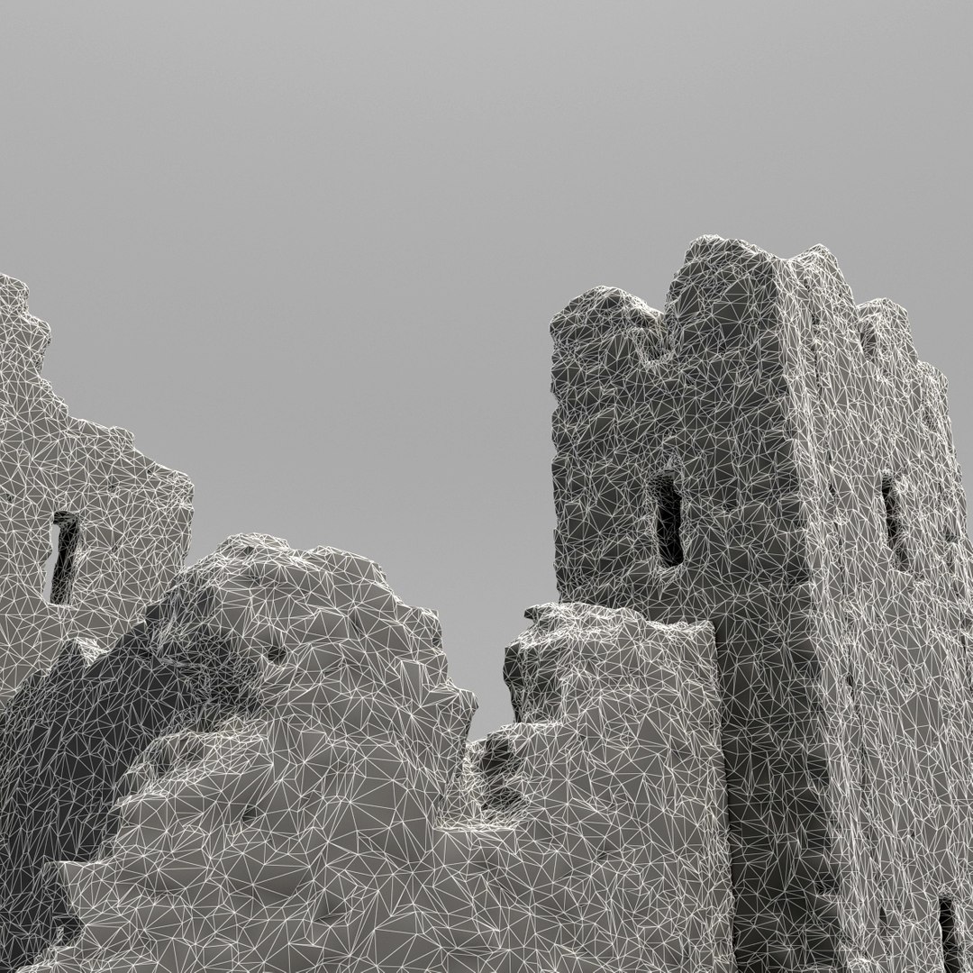 Castle Ruins 3d Model
