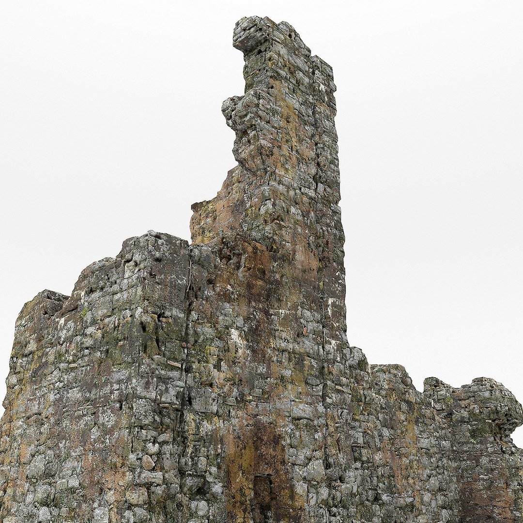 Castle Ruins 3d Model