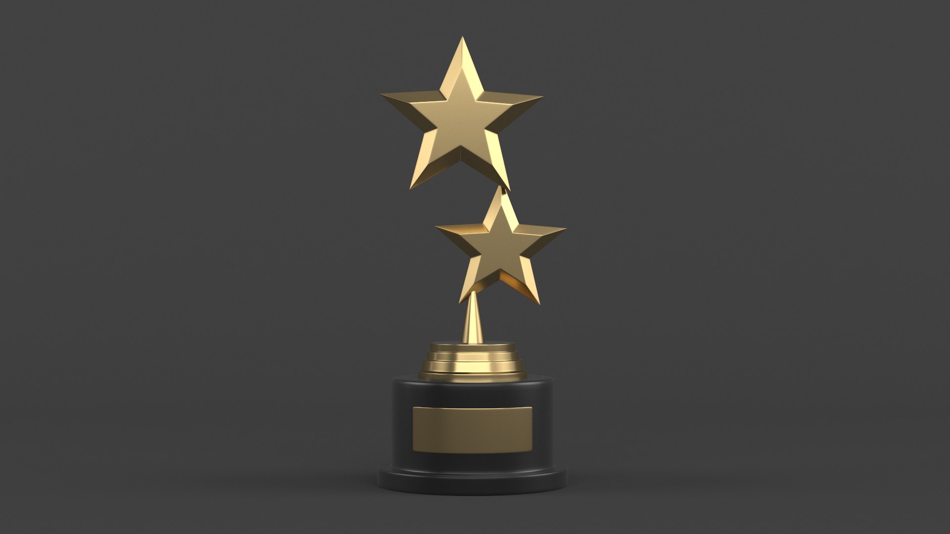 Gold Trophy Cups 3D Model - TurboSquid 2342690