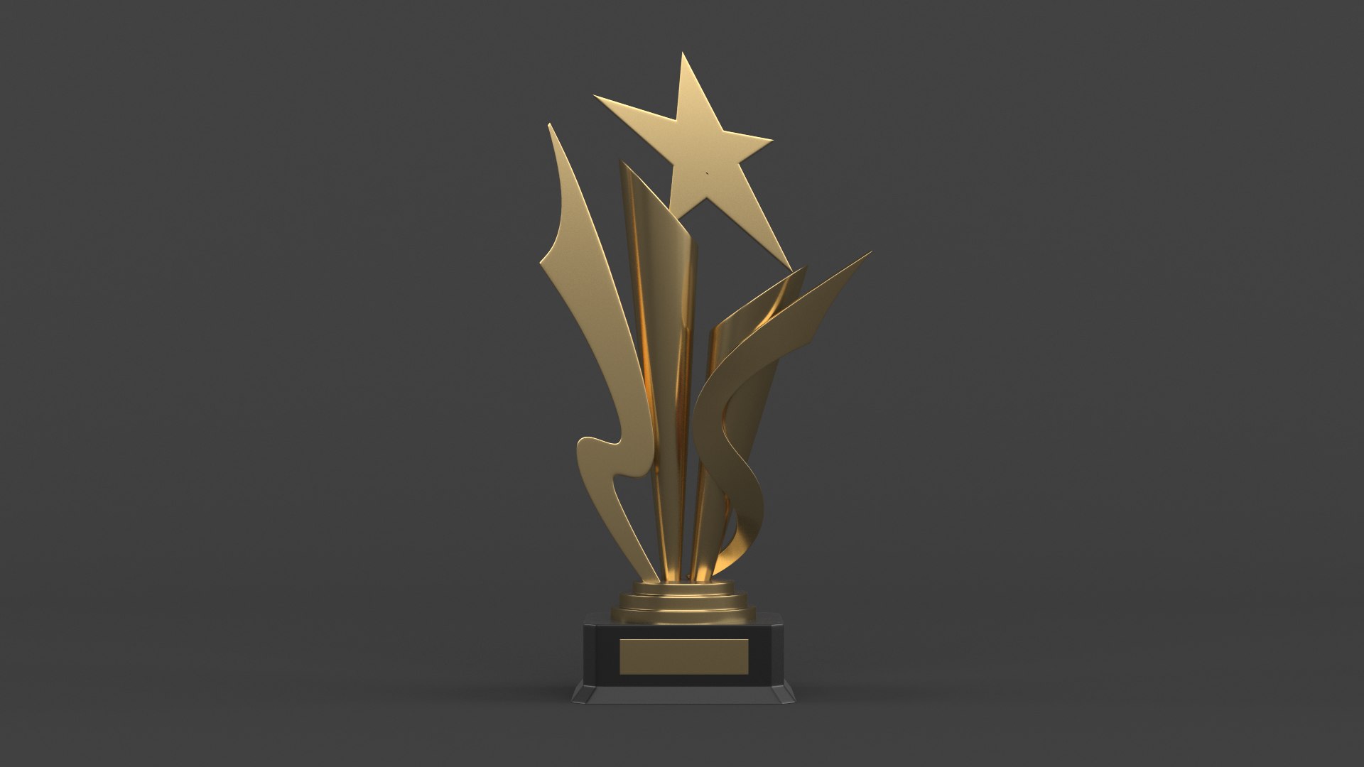 Gold Trophy Cups 3D Model - TurboSquid 2342690