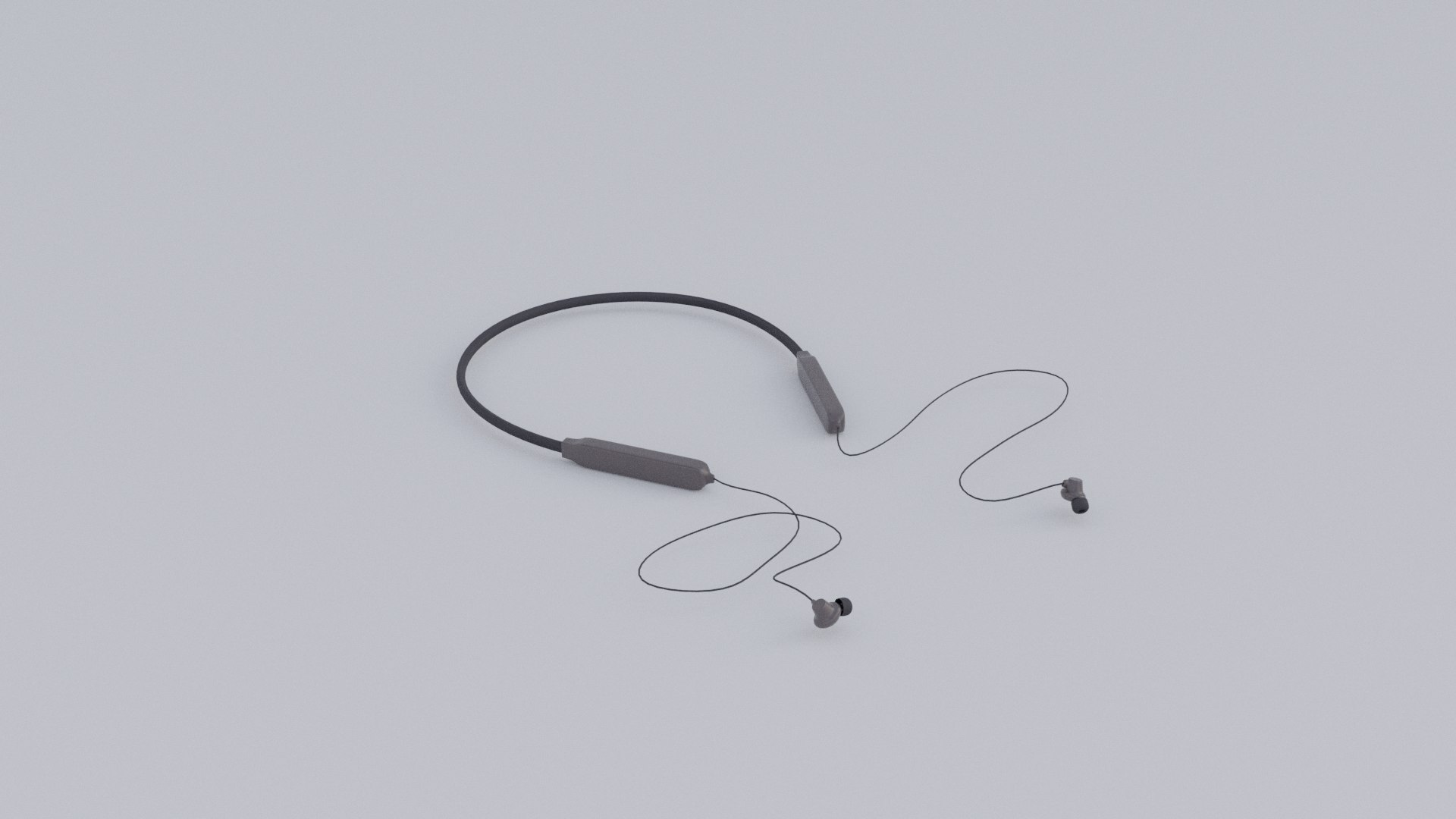 Bluetooth NeckBand 3D - TurboSquid 2293359