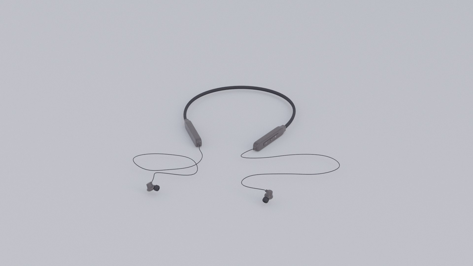 Bluetooth NeckBand 3D - TurboSquid 2293359