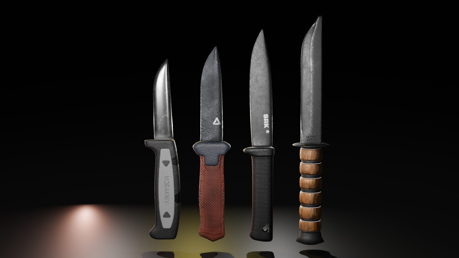 3D Model Knife Package - TurboSquid 2181527